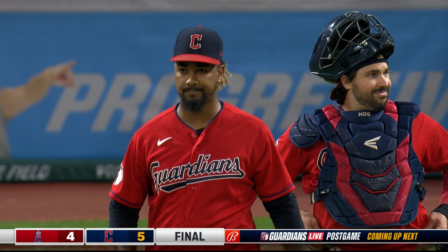 Emmanuel Clase K's Matt Thaiss swinging to end game | 09/12/2022 | Kansas City Royals