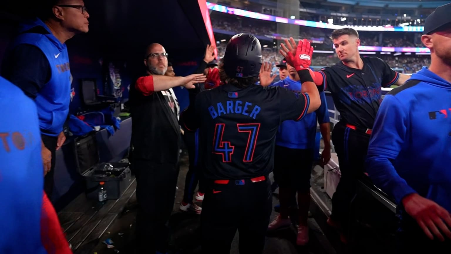 Addison Barger's two-run homer (16) | 08/01/2025 | Toronto Blue Jays