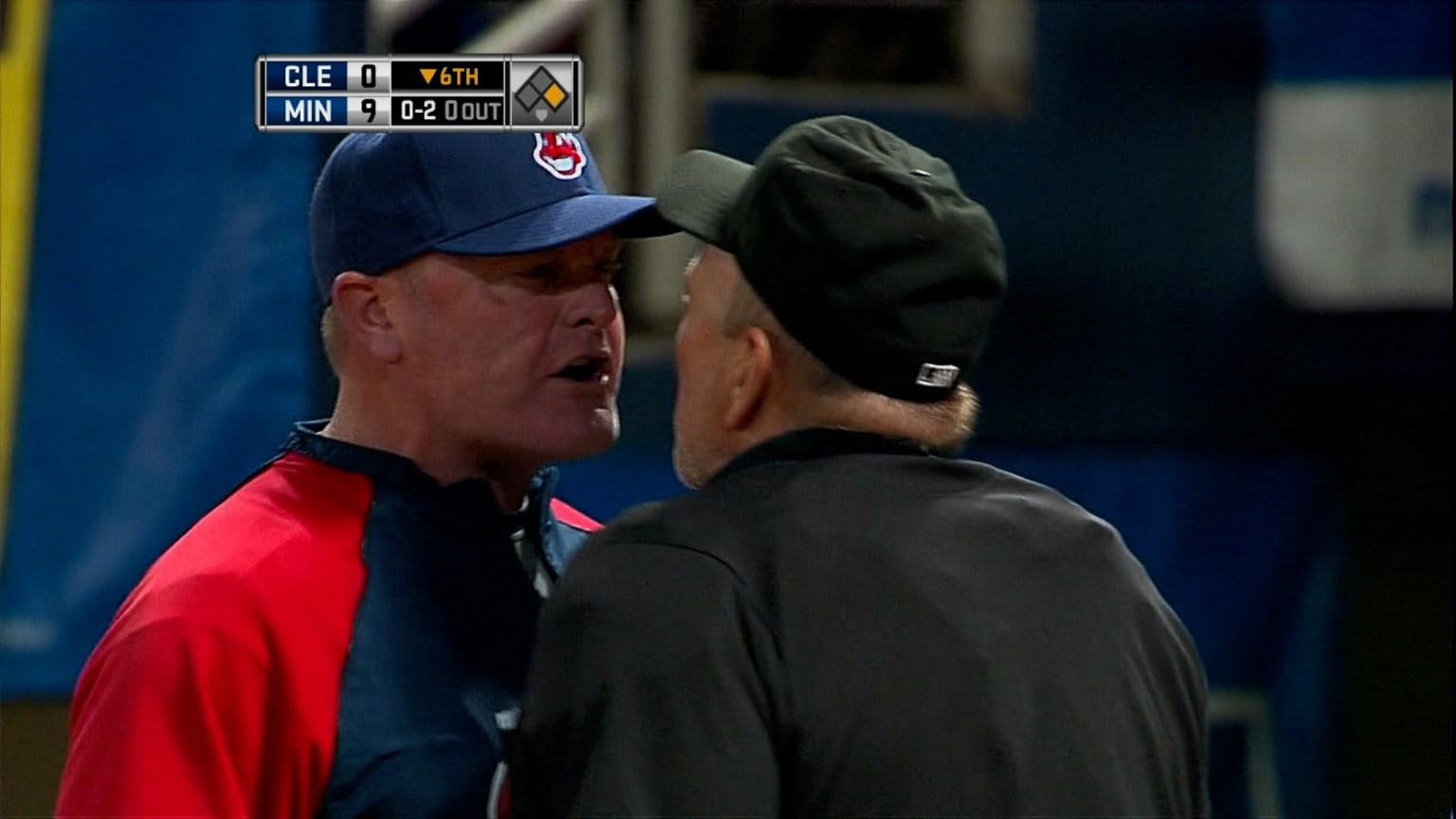 Cleveland manager Eric Wedge ejected in the 6th | 08/14/2009 | MLB.com
