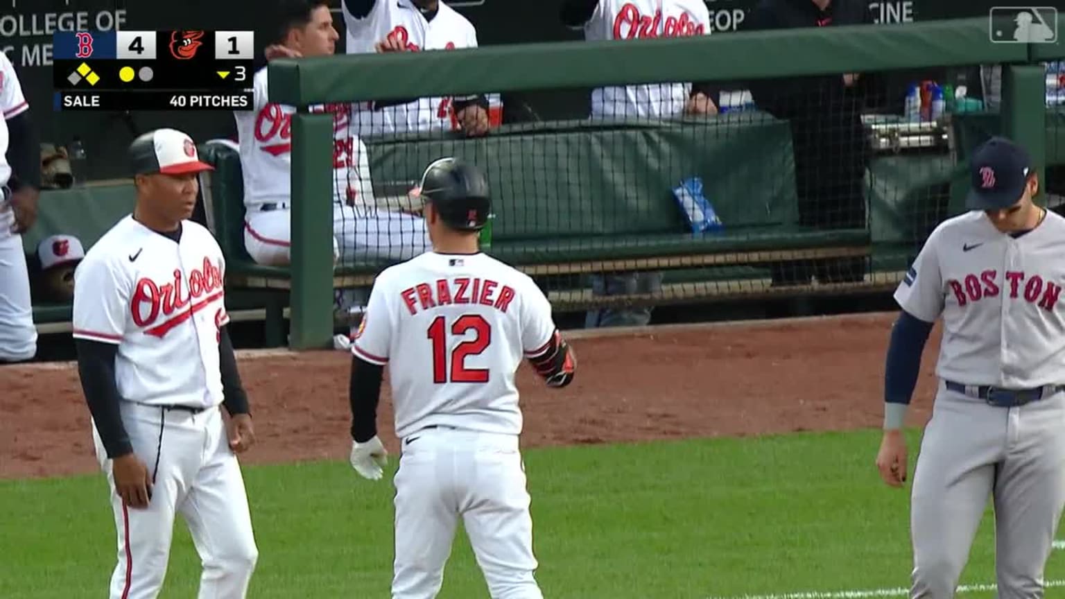 Adam Frazier puts the Orioles on the board in the 3rd | 04/24/2023 ...