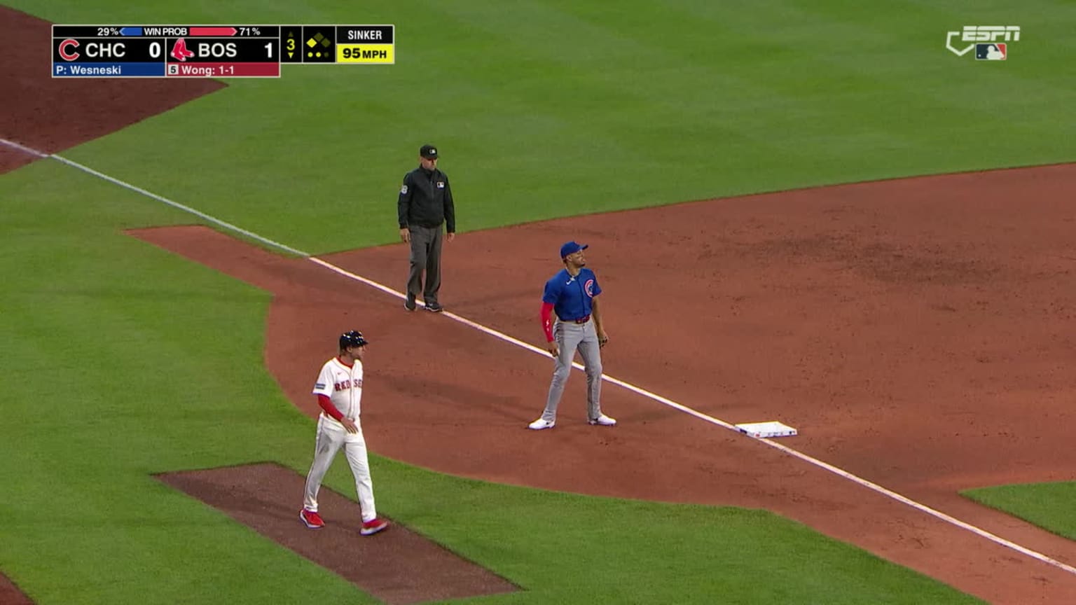 Connor Wong's second RBI single | 04/28/2024 | Boston Red Sox