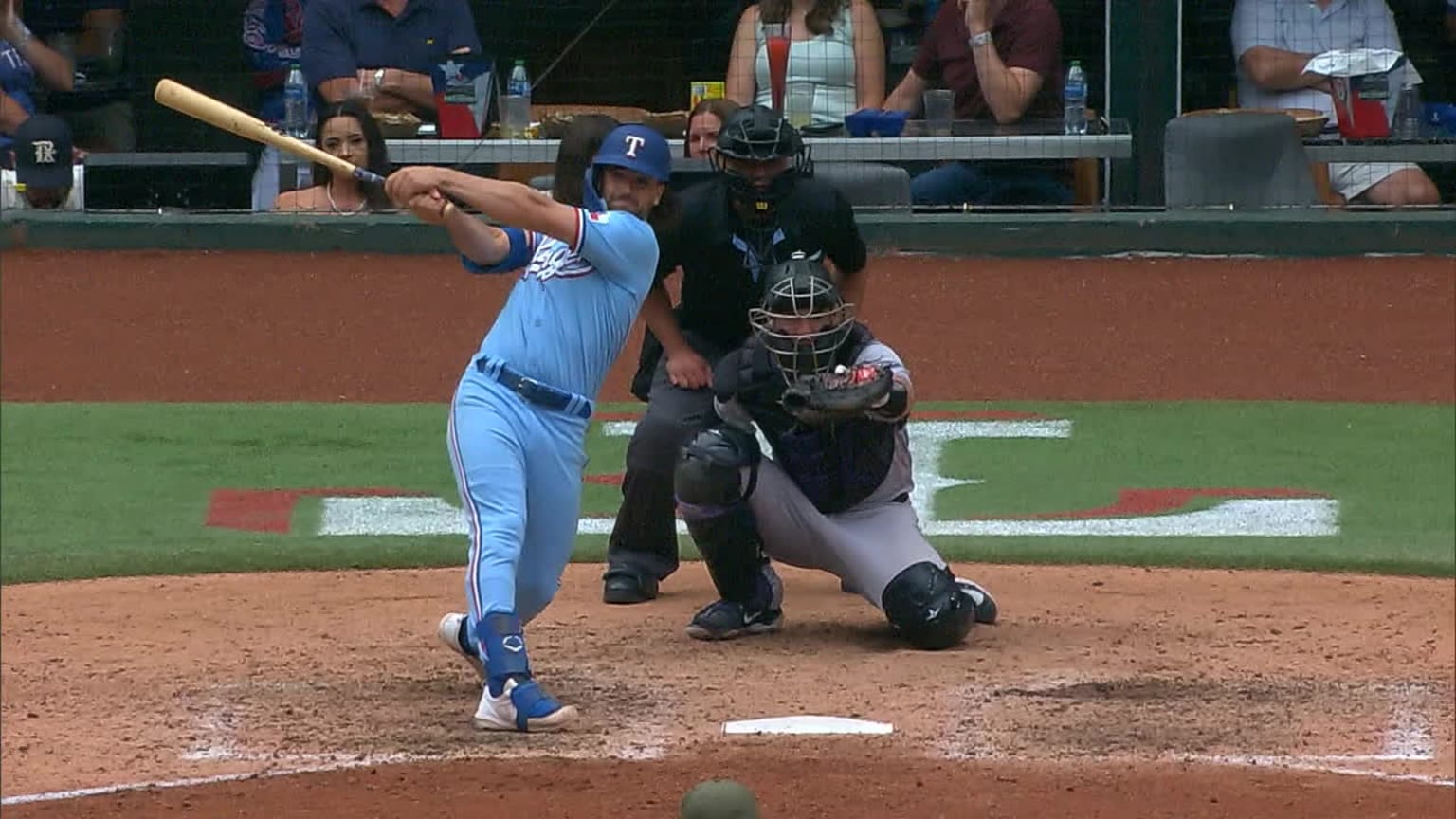 Josh H. Smith rips a solo homer to right-center | 05/21/2023 | Texas ...