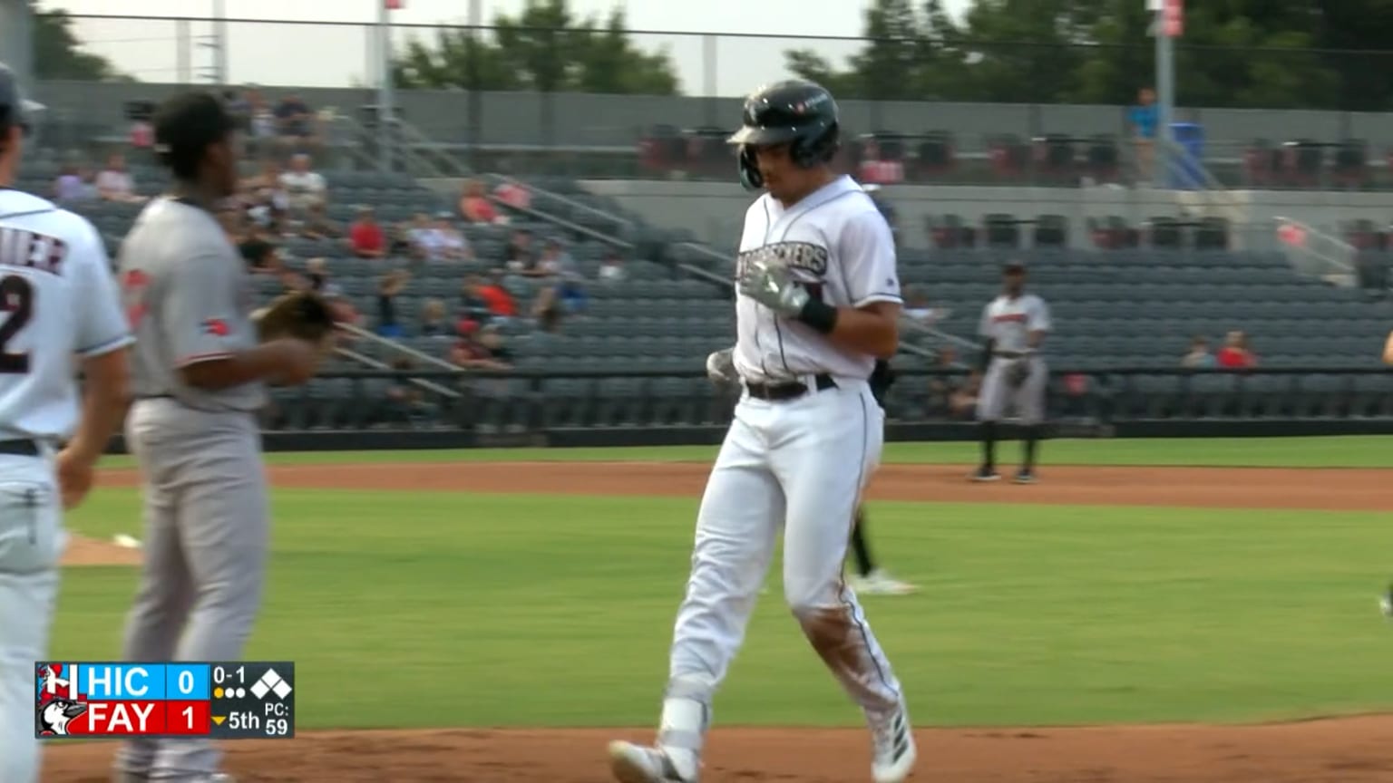 Anthony Huezo's three hits in Fayetteville debut | 07/30/2025 | MLB.com