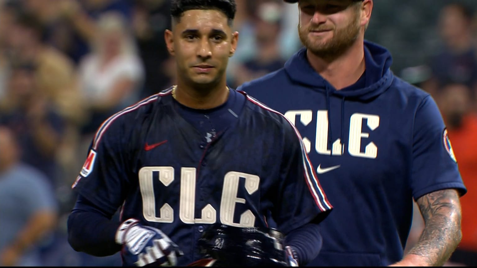 Brayan Rocchio pega un sencillo de oro en la 10ma | 18/09/2024 | Los ...