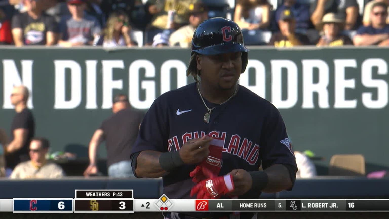 José Ramírez hits an RBI double to left in the 2nd | 06/15/2023 | Cleveland Guardians