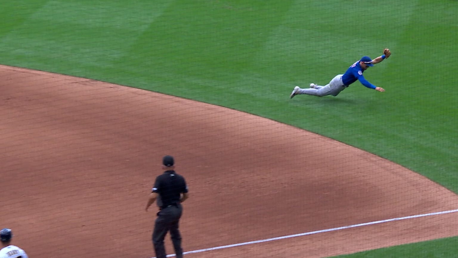 Nico Hoerner lays out to rob Narváez of a hit | 08/28/2022 | Chicago Cubs