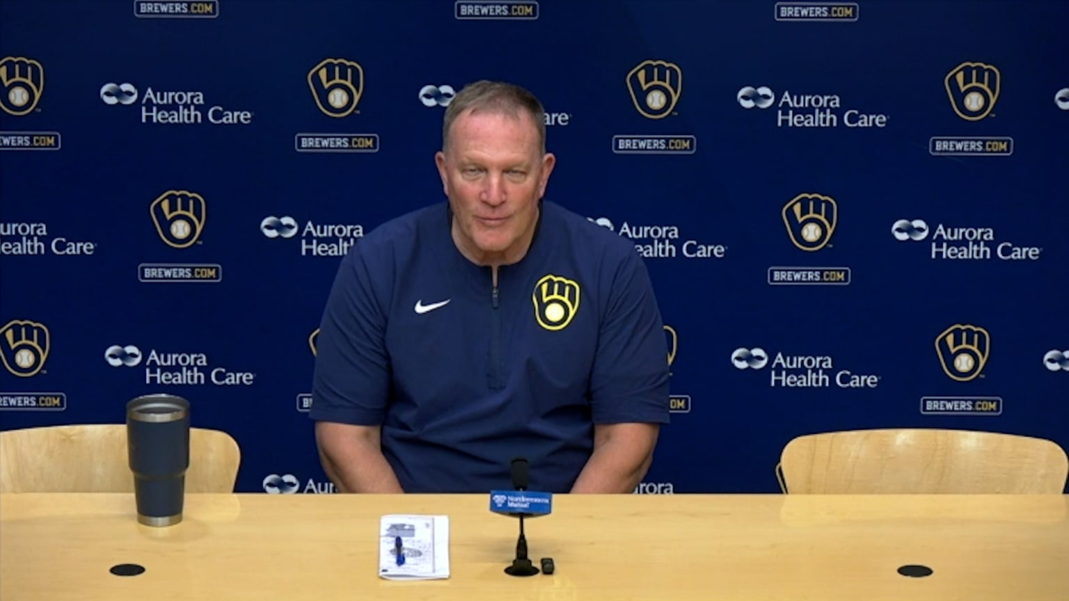 Pat Murphy discusses Brewers' 12-9 loss | 06/04/2026 | MLB.com
