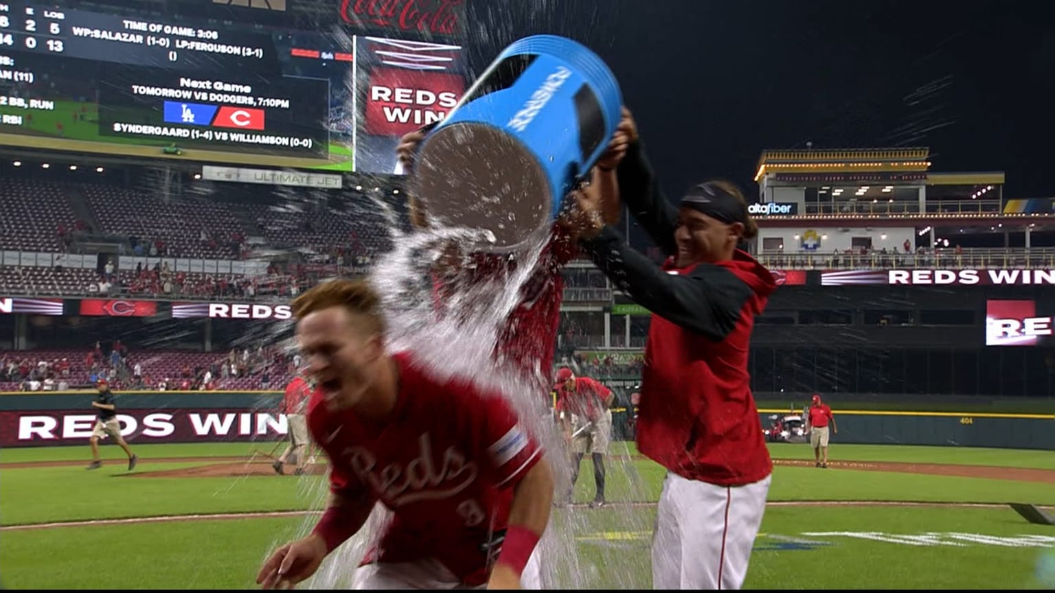 Matt McLain talks about walk off for the Reds | 06/06/2023 | Cincinnati ...