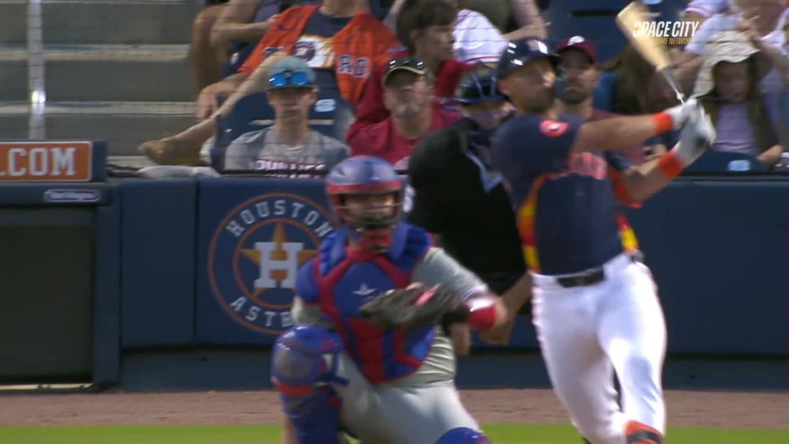 Grae Kessinger tallies his first spring home run | 03/15/2024 | Houston ...