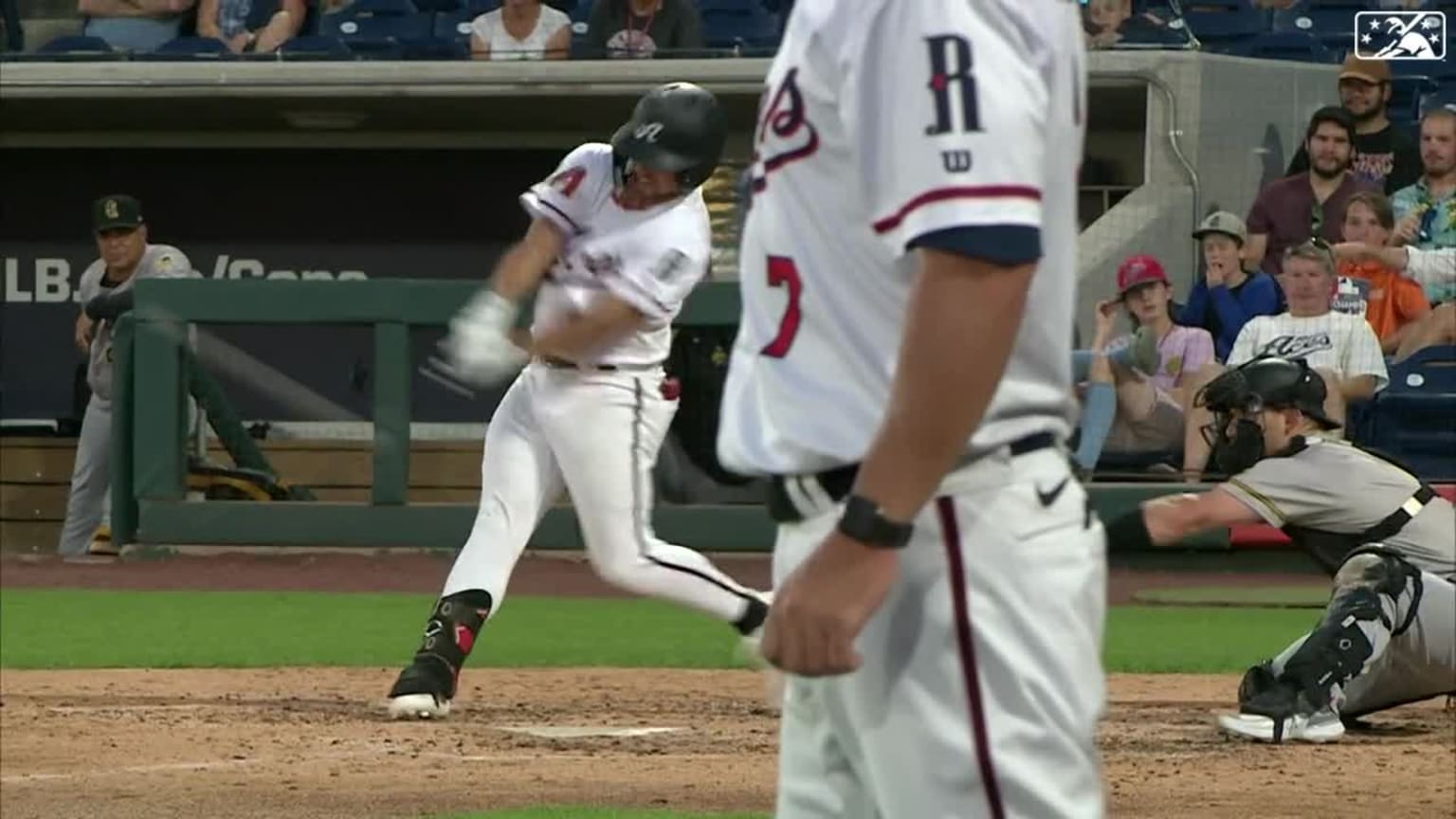 Dominic Fletcher hits a three-run dinger in Reno | 08/09/2023 | Chicago ...
