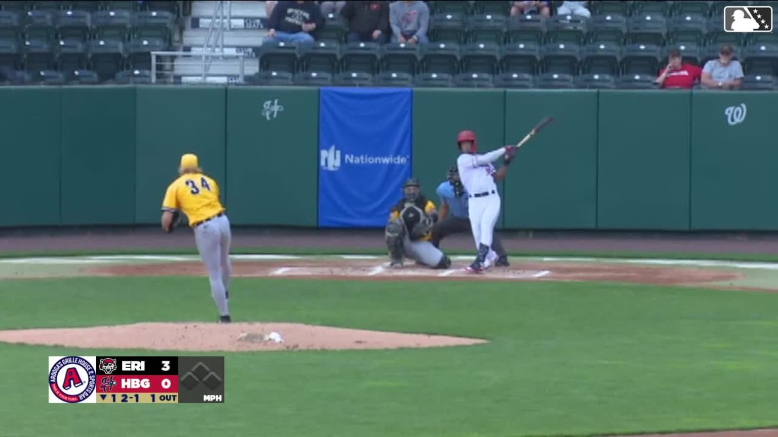 Andrew Pinckney's solo homer to left | 05/16/2024 | Washington Nationals