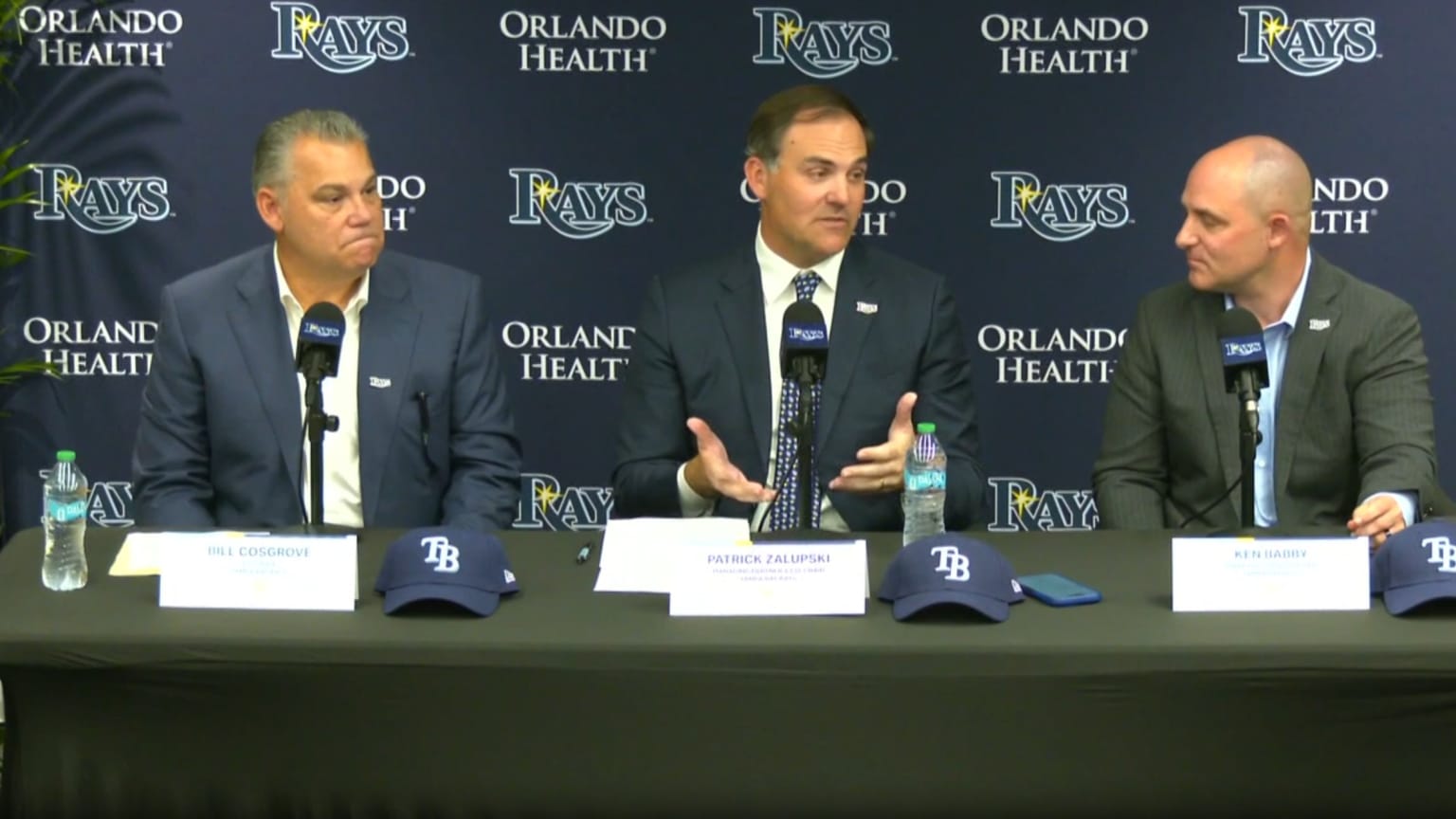 The Rays speak to the media | 10/07/2025 | Tampa Bay Rays