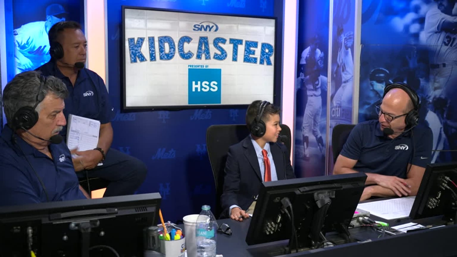 Kidcaster joins the broadcast | 08/19/2024 | New York Mets