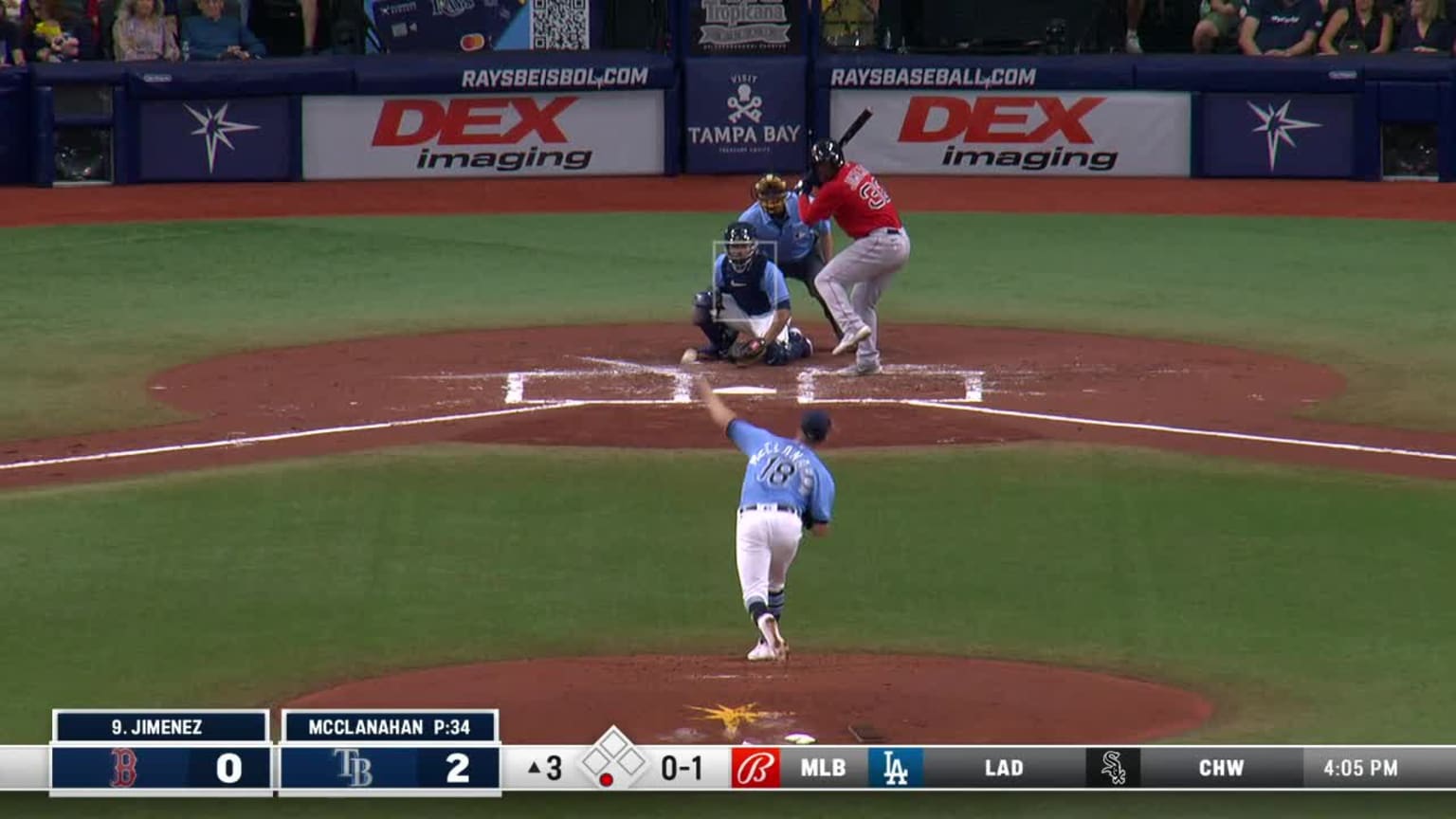 Gilberto Jimenez hammers a solo home run to left | 03/18/2023 | Boston ...