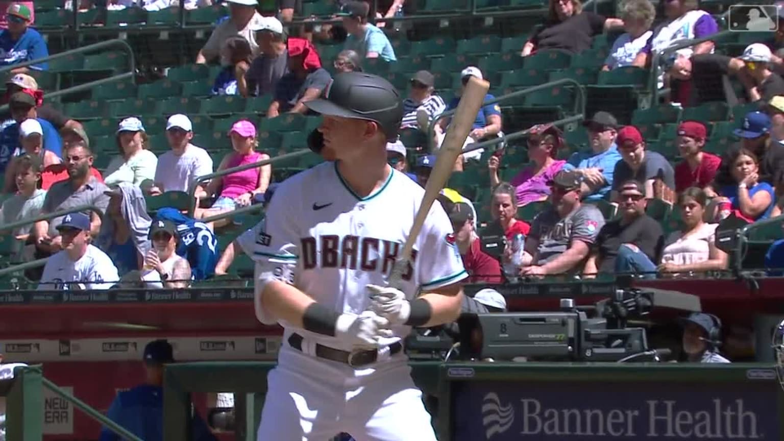 Pavin Smith slaps an RBI double to left field | 04/09/2023 | Arizona ...