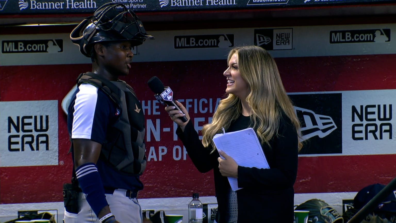 Sir Jamison Jones talks States Play, footwork | 09/24/2022 | Texas Rangers