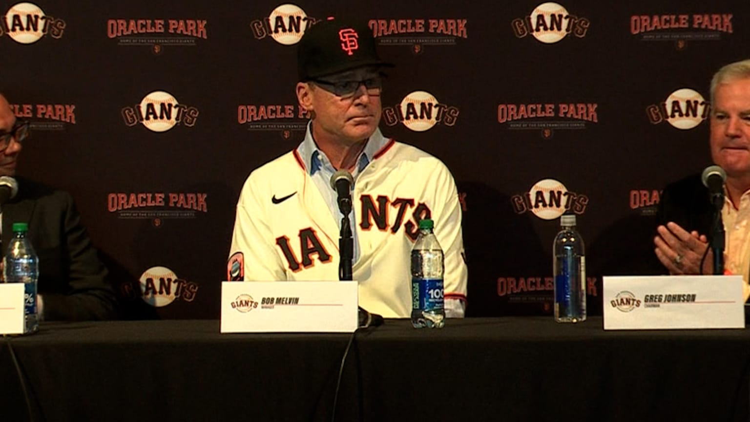 Giants introduce Bob Melvin as new manager | 10/25/2023 | San Francisco ...