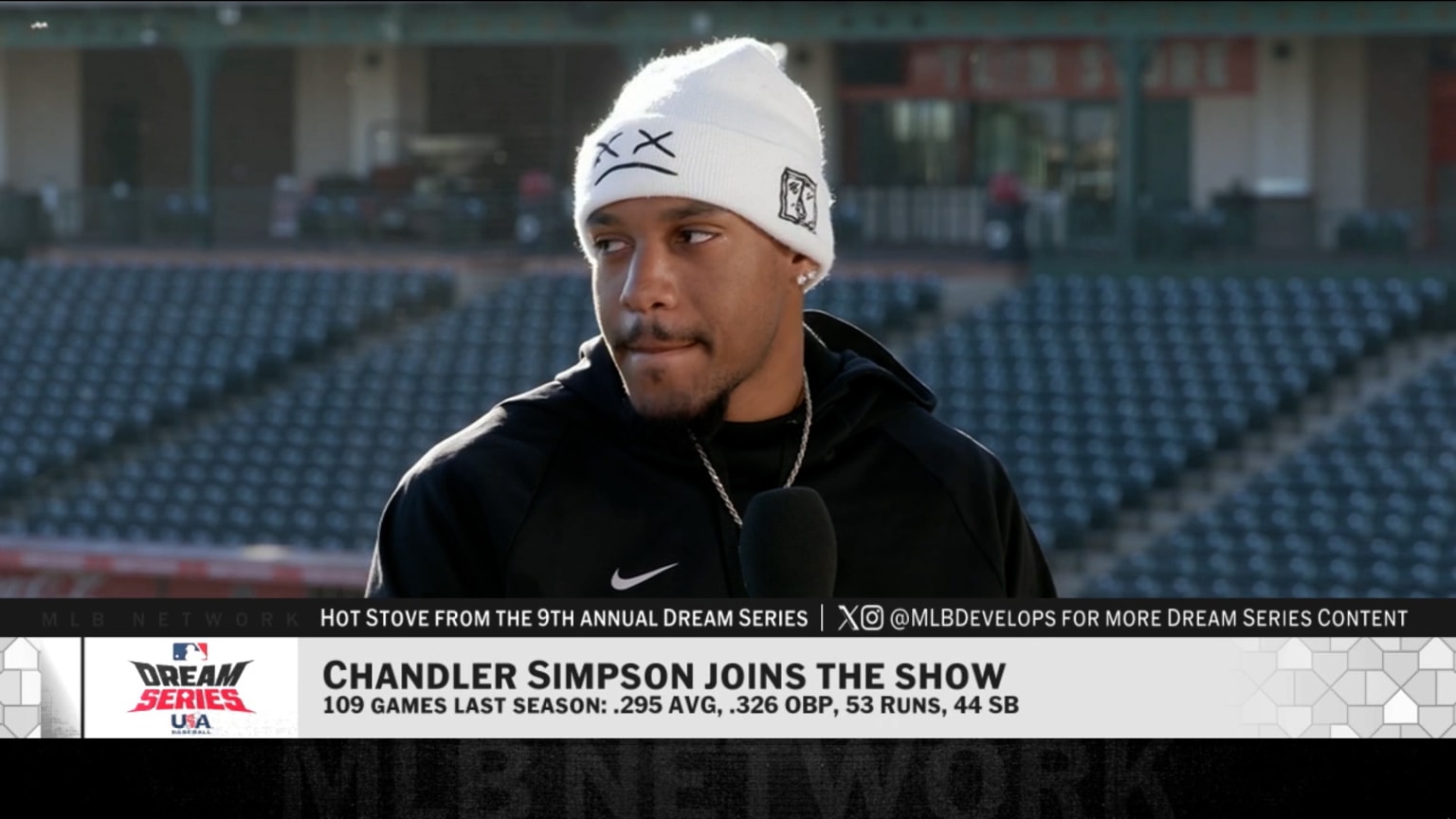 Chandler Simpson on why he chose to be a mentor | 01/16/2026 | Tampa ...
