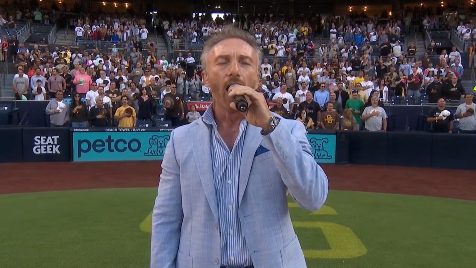 7/7/25 National Anthem | 07/07/2025 | San Diego Padres