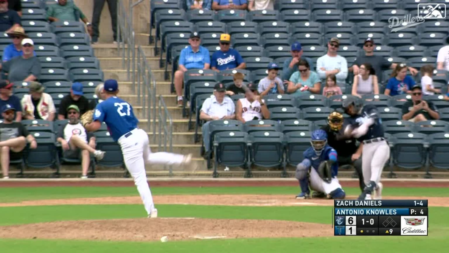 Zach Daniels powers his 13th homer of the year | 09/13/2023 | New York Mets