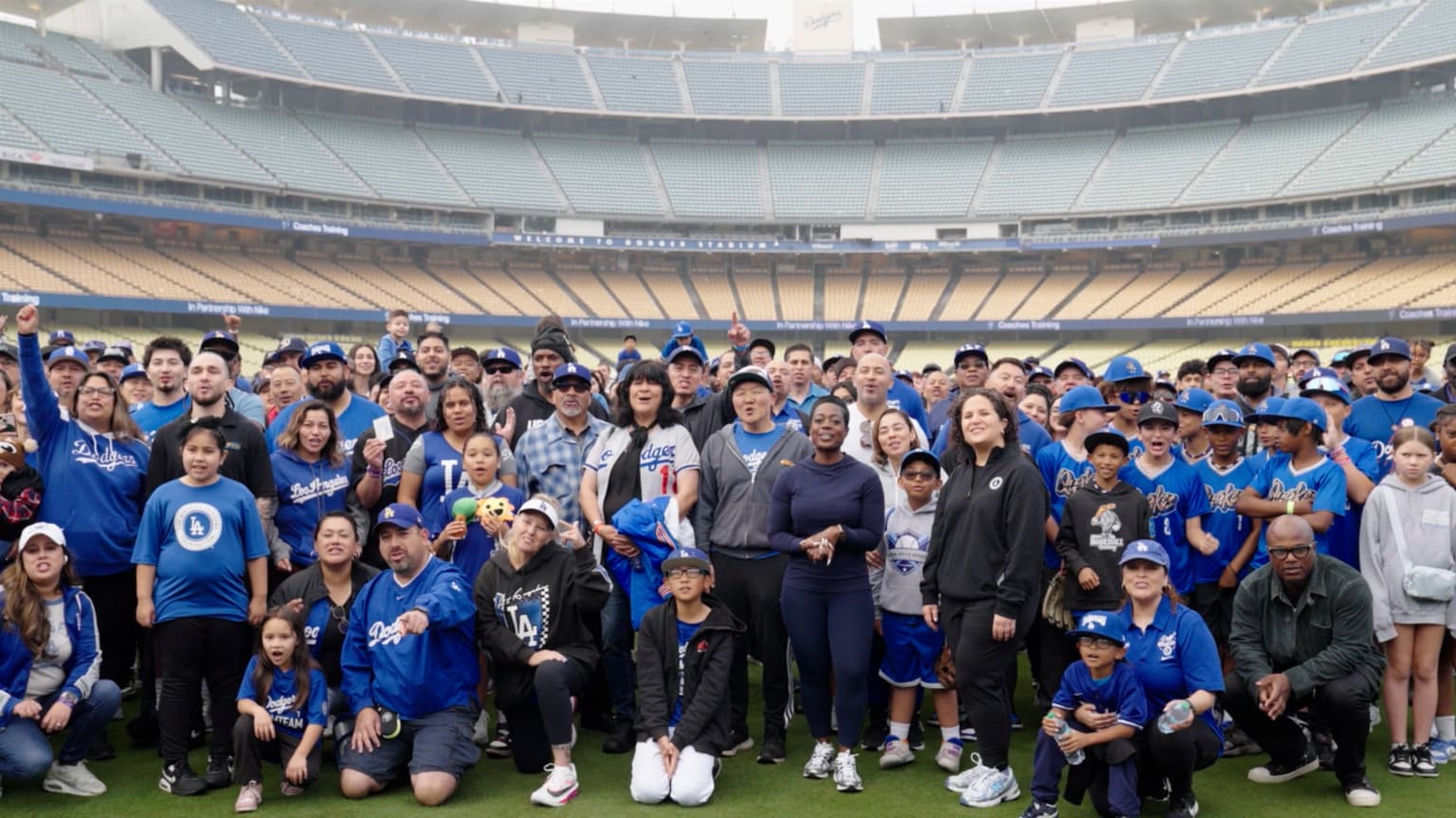 LADF Dreamteam Coaches Training at Dodger Stadium | 04/12/2025 | Los ...