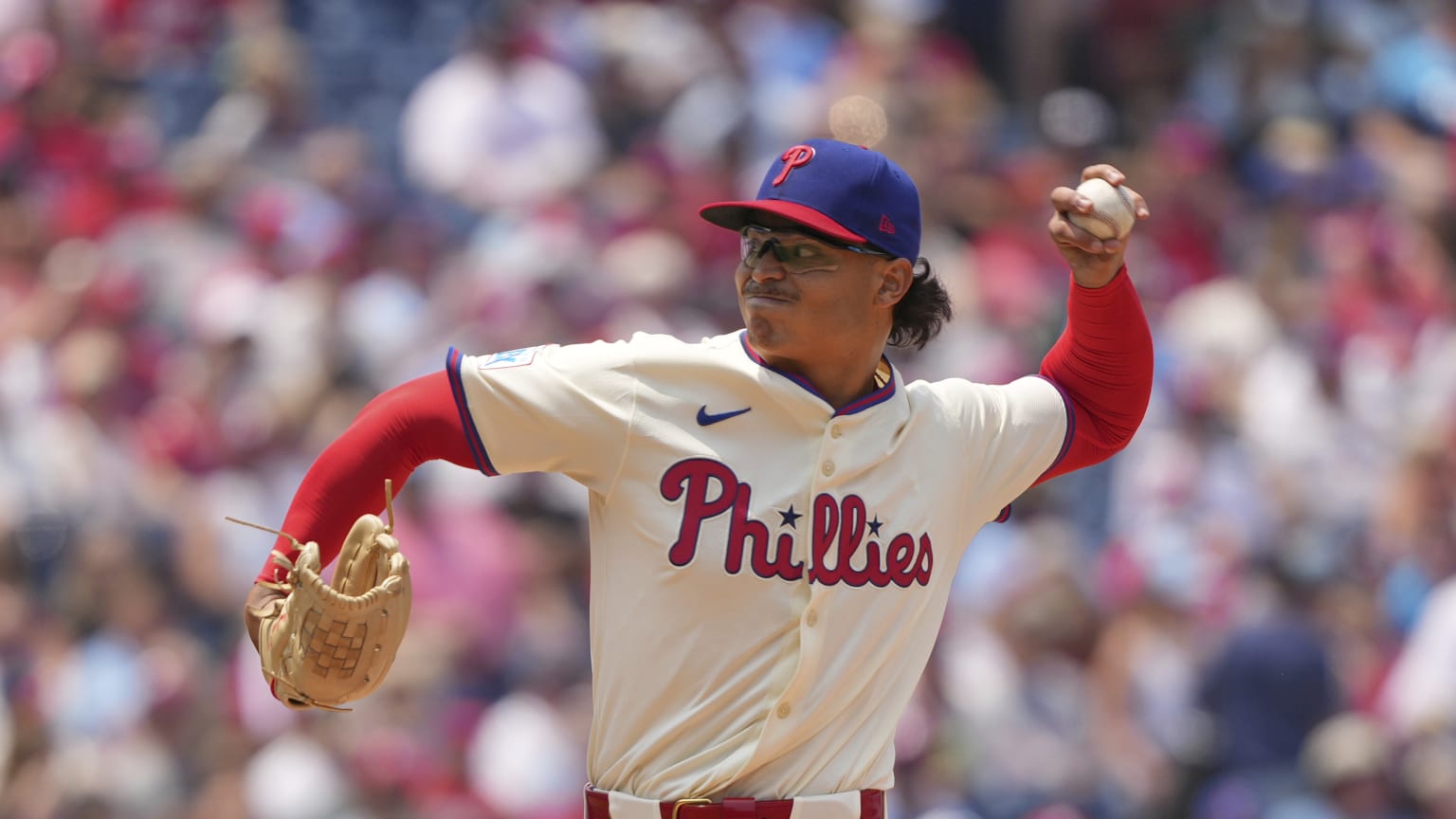 Jesús Luzardo strikes out 10 over six innings | 06/11/2025 ...