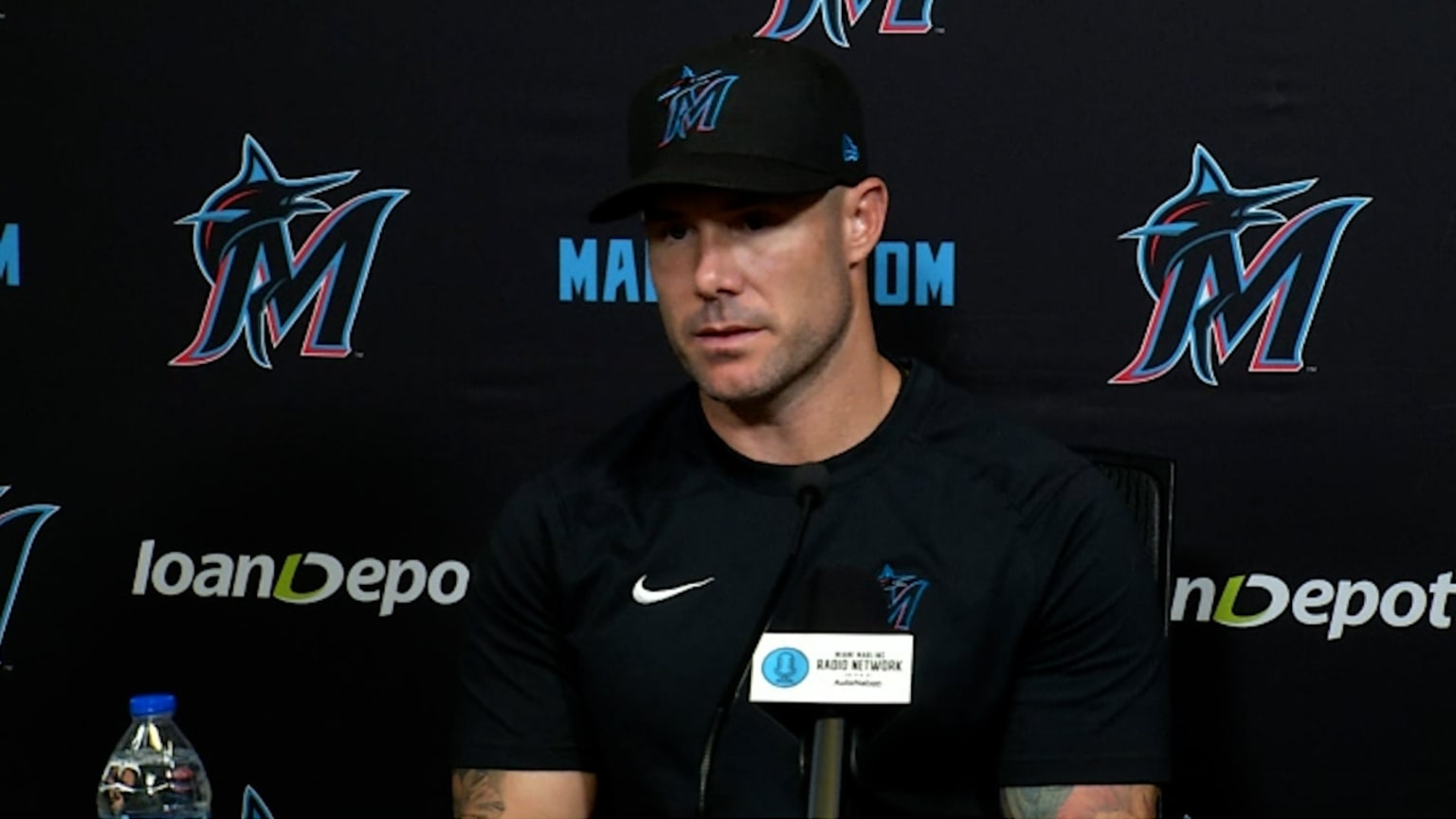 Skip Schumaker talks on the Marlins' 7-6 loss | 07/25/2024 | Miami Marlins