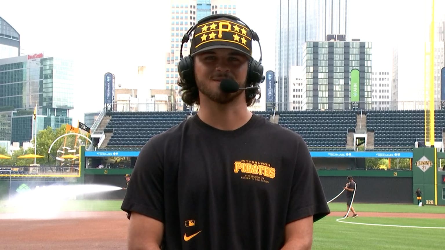 Chatting Practice with Jared Jones | 06/17/2024 | Pittsburgh Pirates