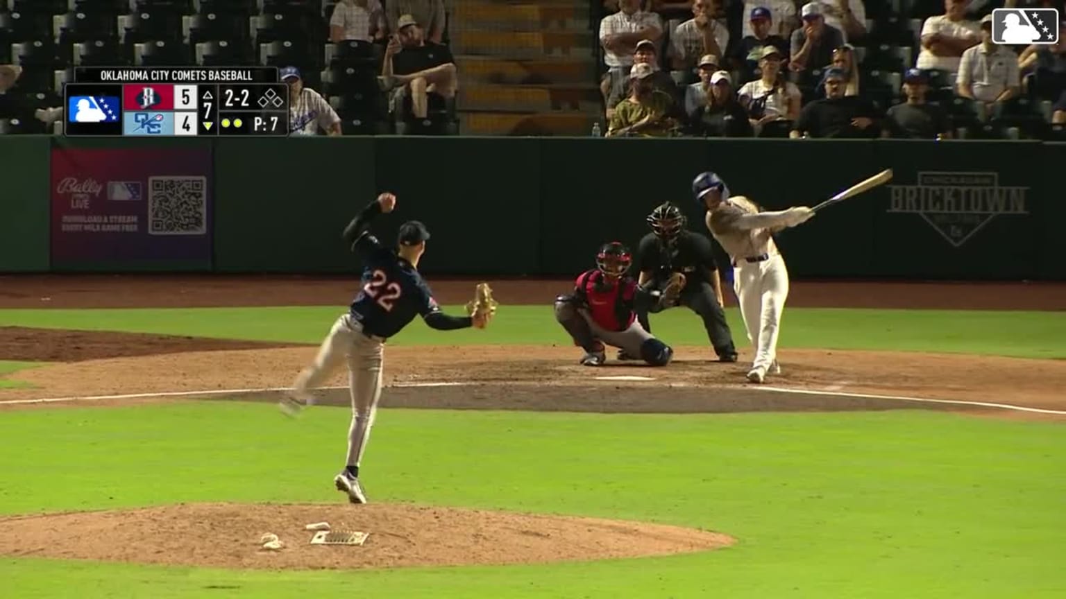 Alex Freeland's solo homer | 06/07/2025 | Chicago Cubs