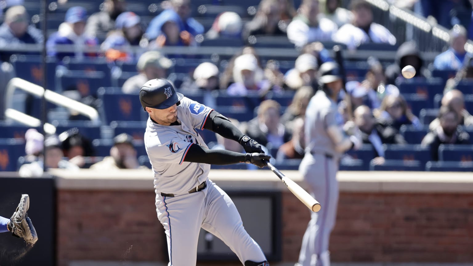 Nick Fortes' RBI single | 04/09/2025 | Miami Marlins