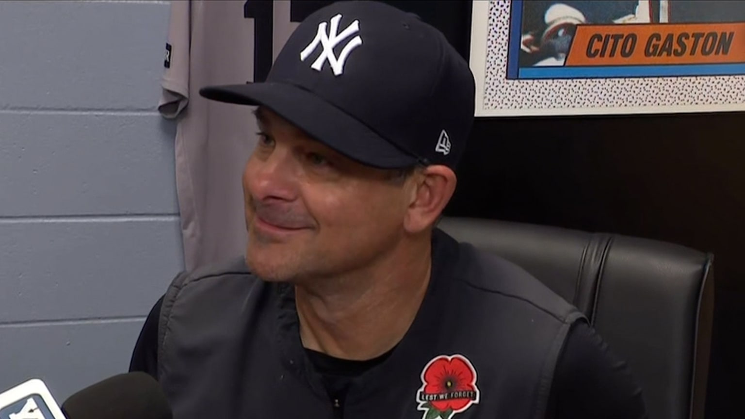 Aaron Boone on the 9th inning, Anthony Volpe in win | 05/25/2026 | New ...