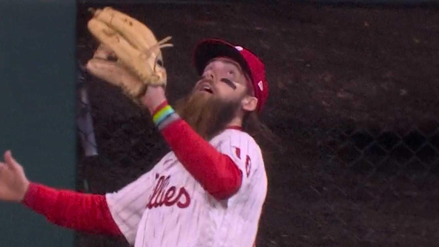 Brandon Marsh makes the running catch in center field | 10/21/2022 ...