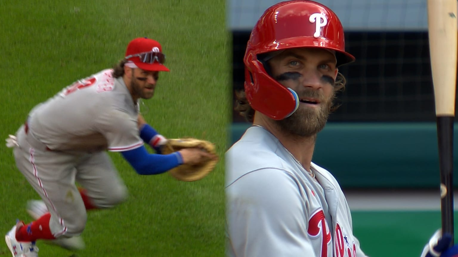 Bryce Harper shines at the plate and in the field | 07/23/2023 ...