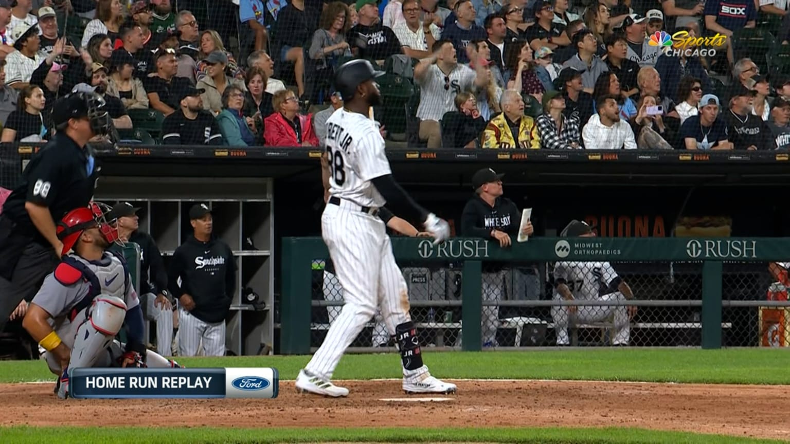 Luis Robert Jr. launches a game-tying home run | 07/07/2023 | Chicago ...