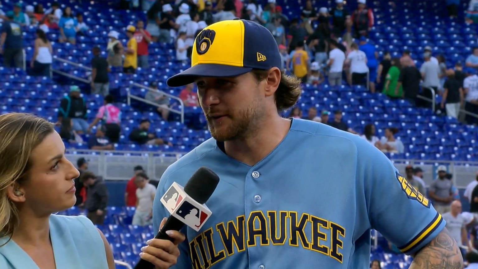 Brice Turan talks his approach at the plate, home run | 04/18/2026 ...