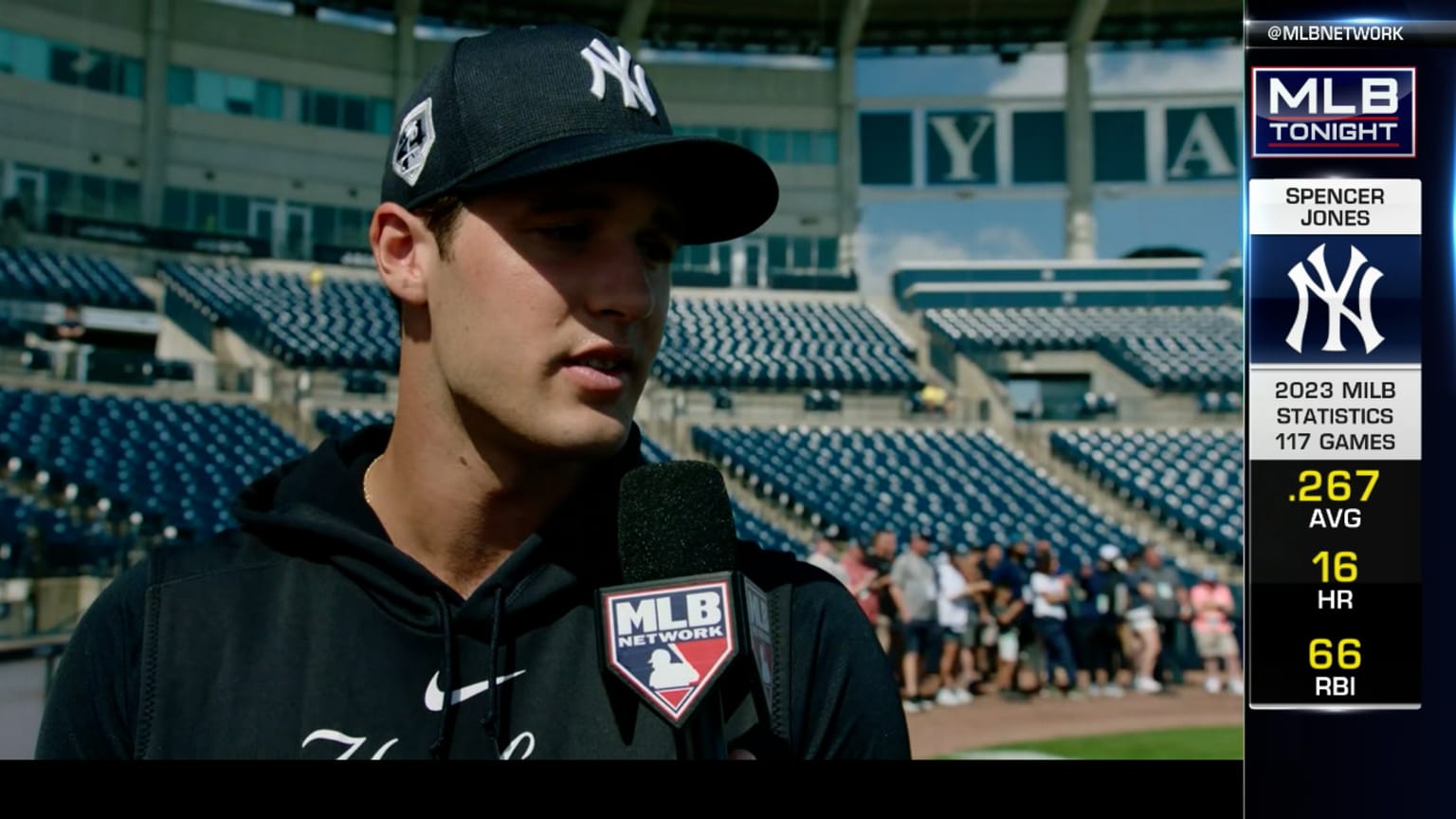 Spencer Jones talks his first Spring Training, more | 03/03/2024 | New ...