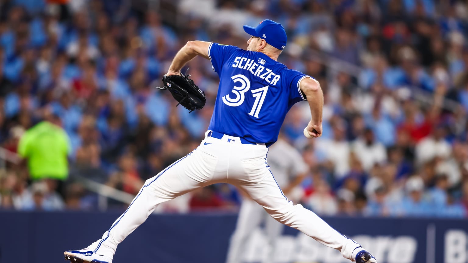 Max Scherzer K's Trent Grisham to begin his start | 06/30/2025 | Toronto Blue Jays