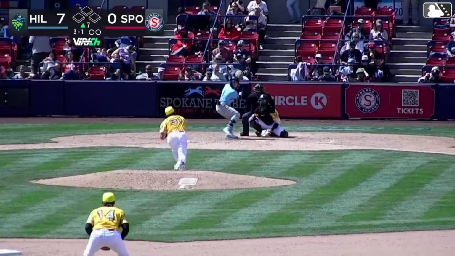Slade Caldwell's solo homer | 07/06/2026 | Lasmayores.com