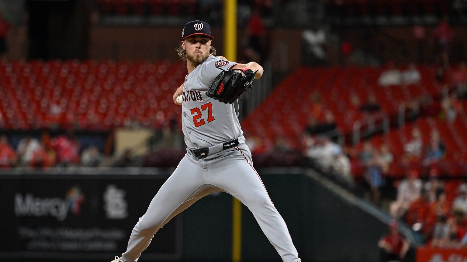 Jake Irvin strikes out Thomas Saggese | 07/08/2025 | Washington Nationals