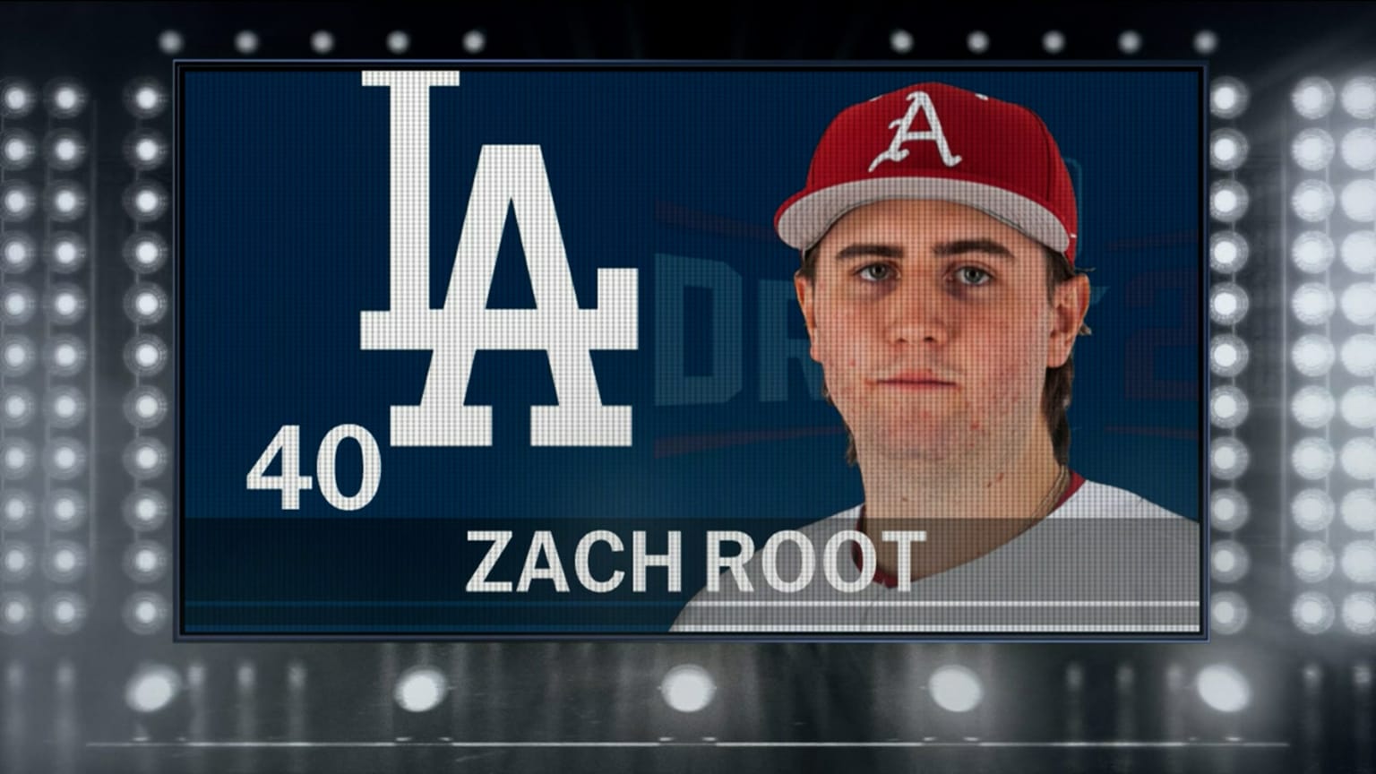 Draft 2025: Dodgers select LHP Zach Root No. 40 | 07/14/2025 | Los ...
