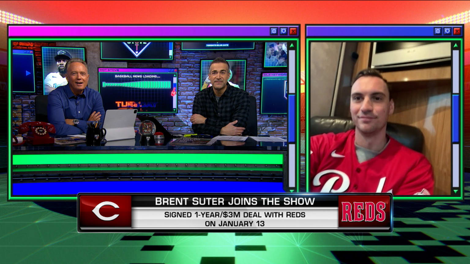 Brent Suter on playing for his hometown Reds in 2024 | 01/23/2024 ...