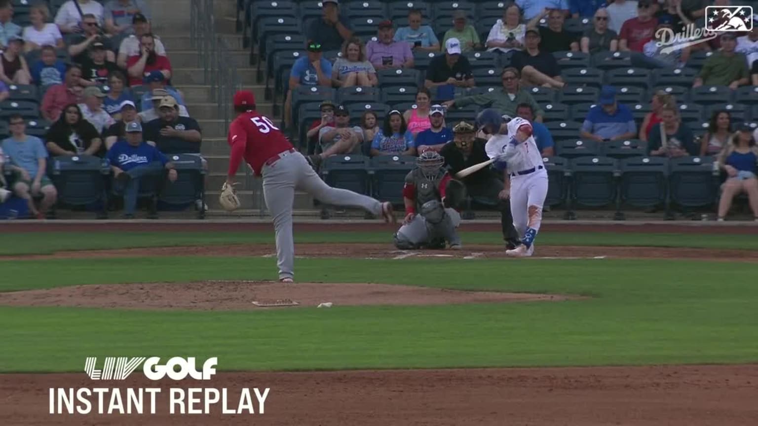 Jonny DeLuca hits his ninth homer of the season | 05/10/2023 | Los ...