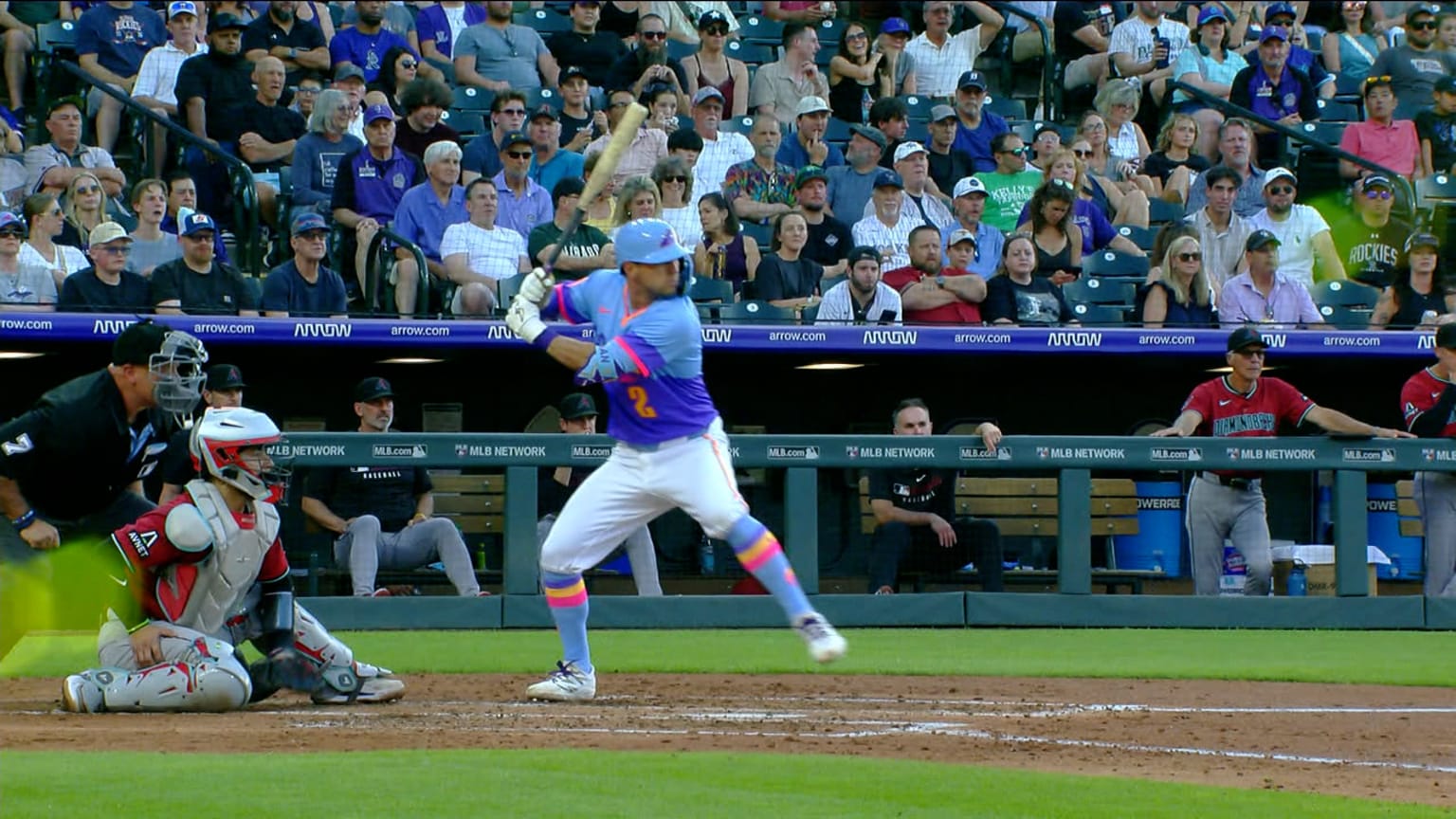 Tyler Freeman remolca con un sencillo | 20/06/2025 | Los Rockies de ...