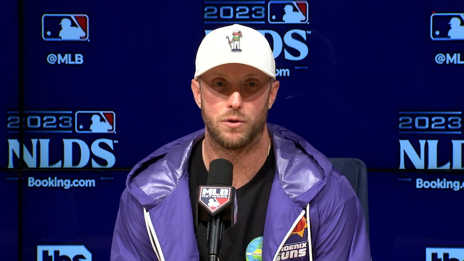 Merrill Kelly on facing the Dodgers in the NLDS | 10/07/2023 | Arizona ...