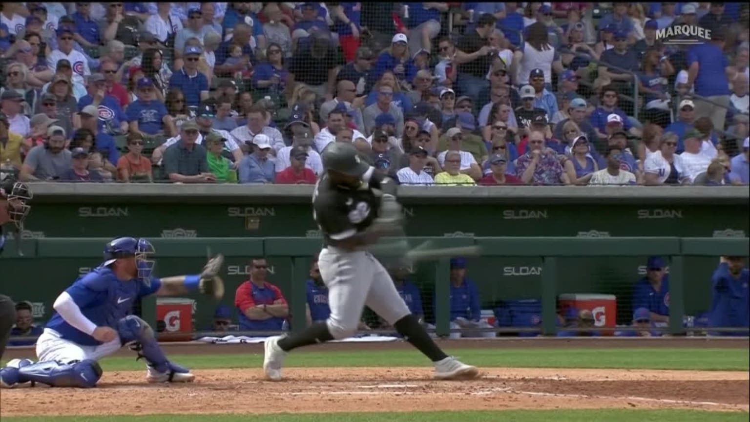 Bryan Ramos belts a two-run homer to left-center | 03/10/2023 | Chicago ...