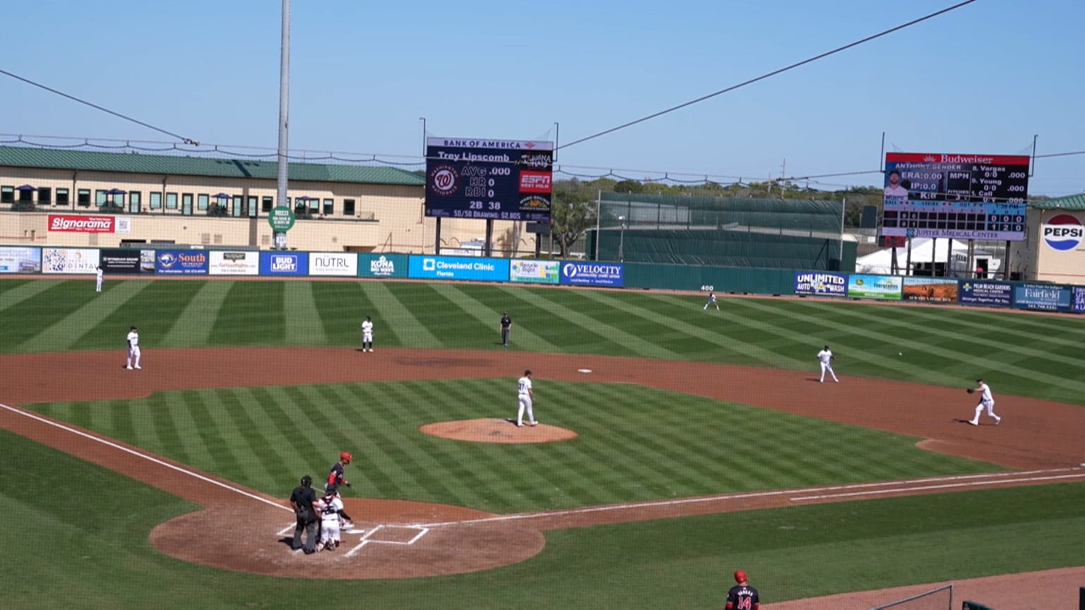 Anthony Bender strikes out Trey Lipscomb | 02/25/2024 | Miami Marlins