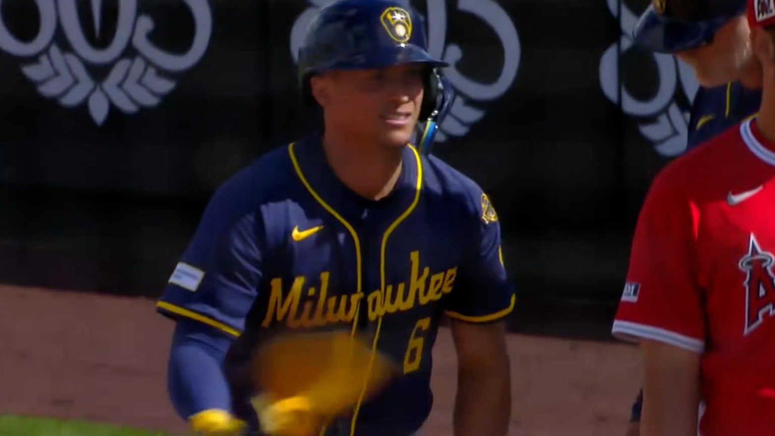 Isaac Collins' RBI hit | 03/15/2025 | Milwaukee Brewers