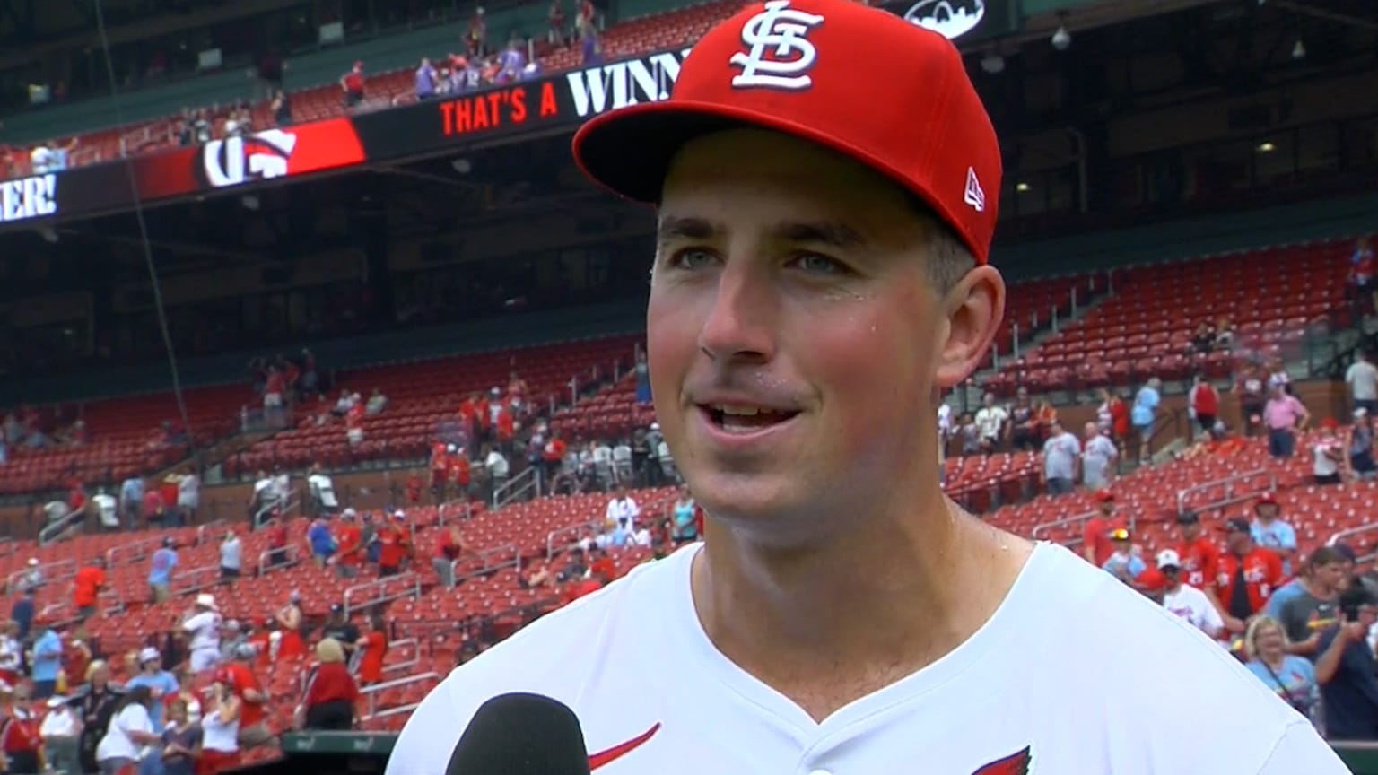 Michael McGreevy on MLB debut | 07/31/2024 | St. Louis Cardinals