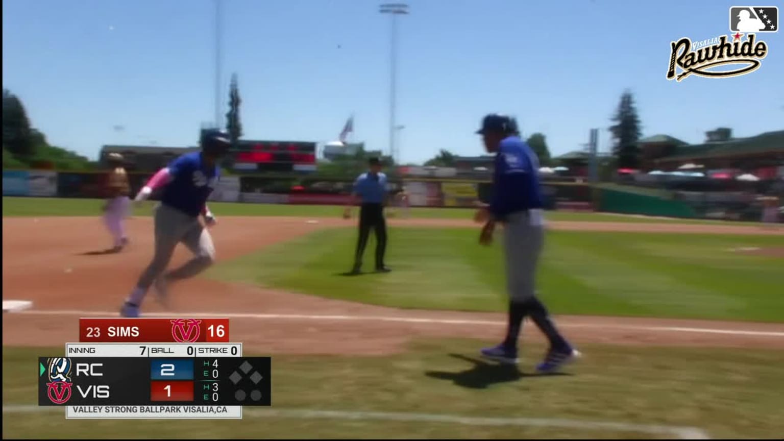 Samuel Munoz's first home run of 2024 | 05/12/2024 | Los Angeles Dodgers