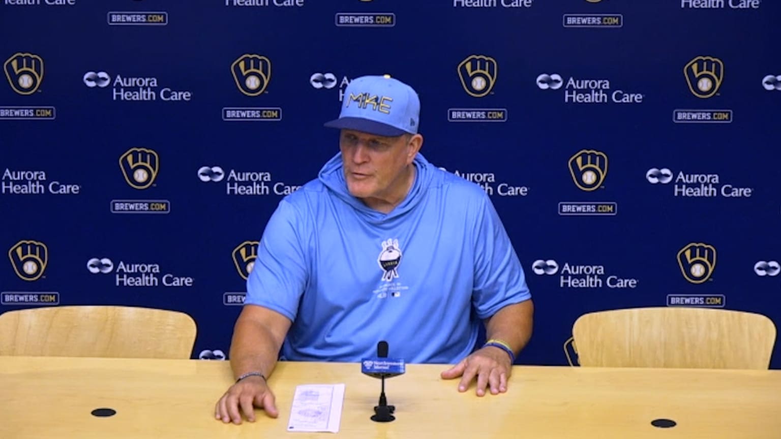 Pat Murphy on Colin Rea's start, more | 08/18/2024 | MLB.com